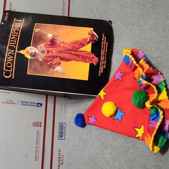 Hallmark | Costumes | Vintage Hallmark Clown Costume Cosplay Halloween ...